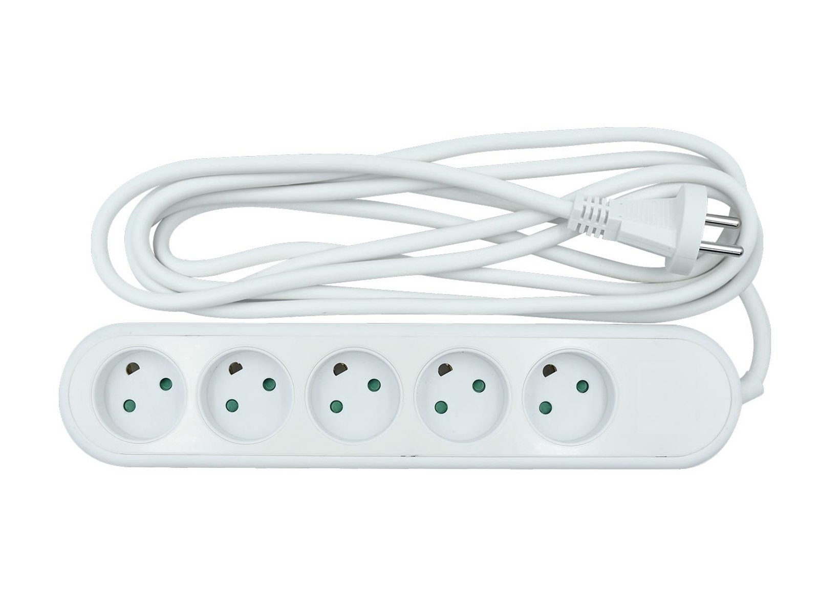 Nordic Quality Power 5-way socket w/dummyhole (D). Voeding - ATX - 80 Plus