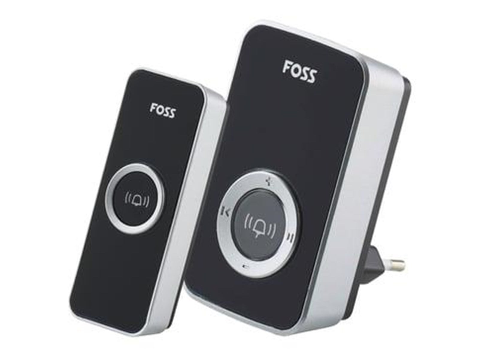 Foss Europe Trend door bell design Zwart plug in | Op voorraad