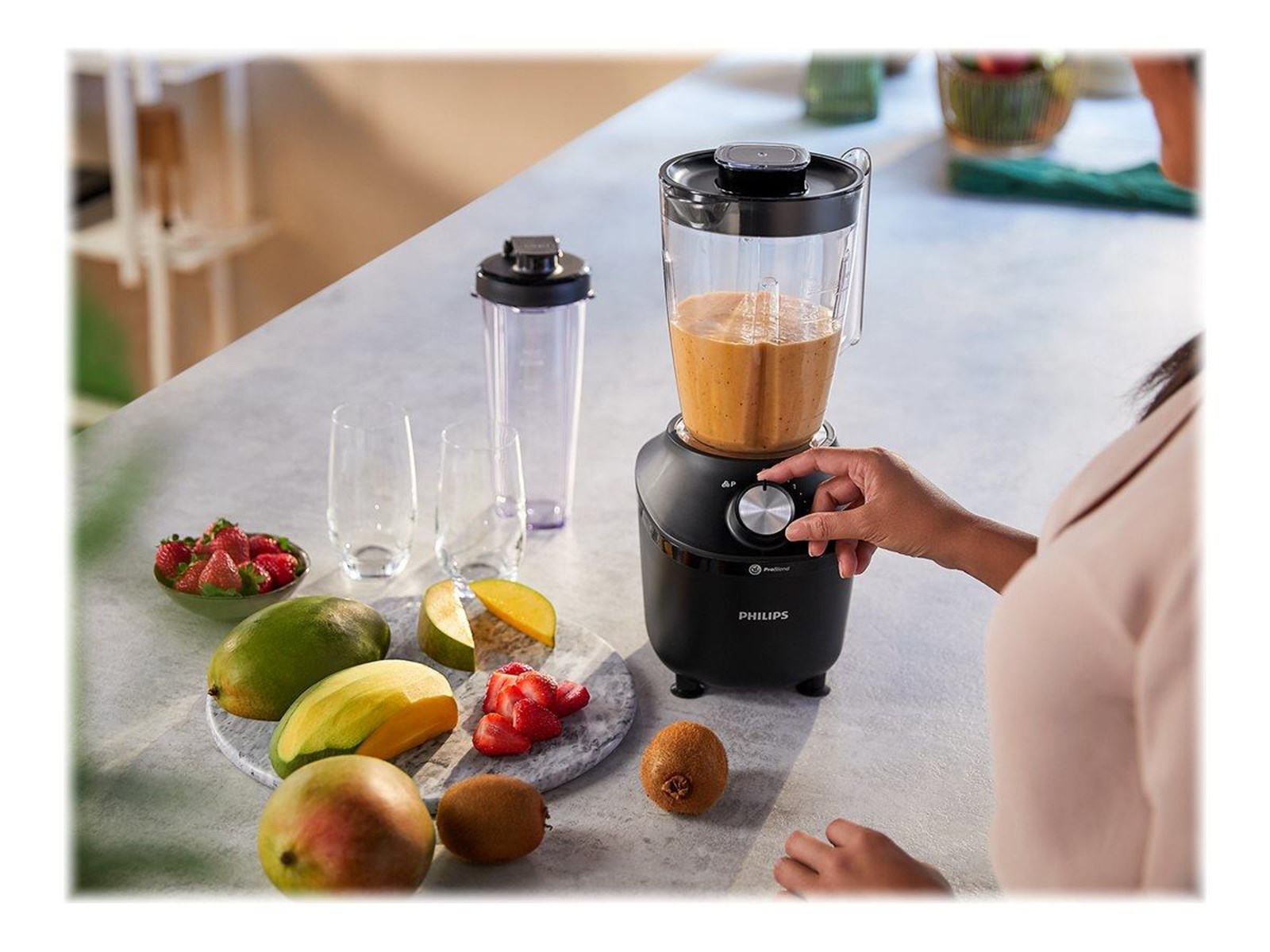 Philips Blender Series 3000 HR2291/41 - 600 W | Voordelig