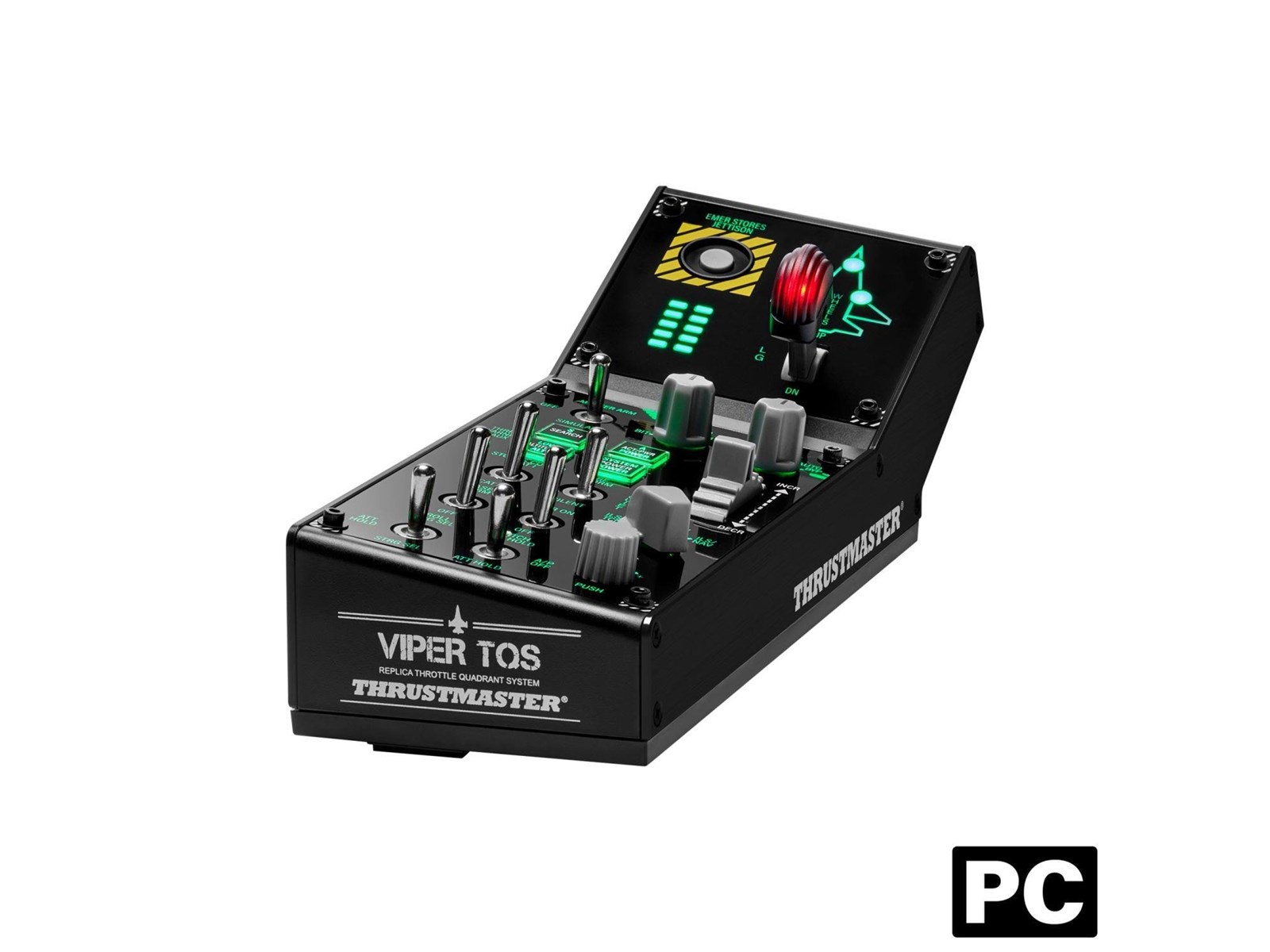 Thrustmaster Viper Panel - Wired Vluchtsimulatorpaneel - PC