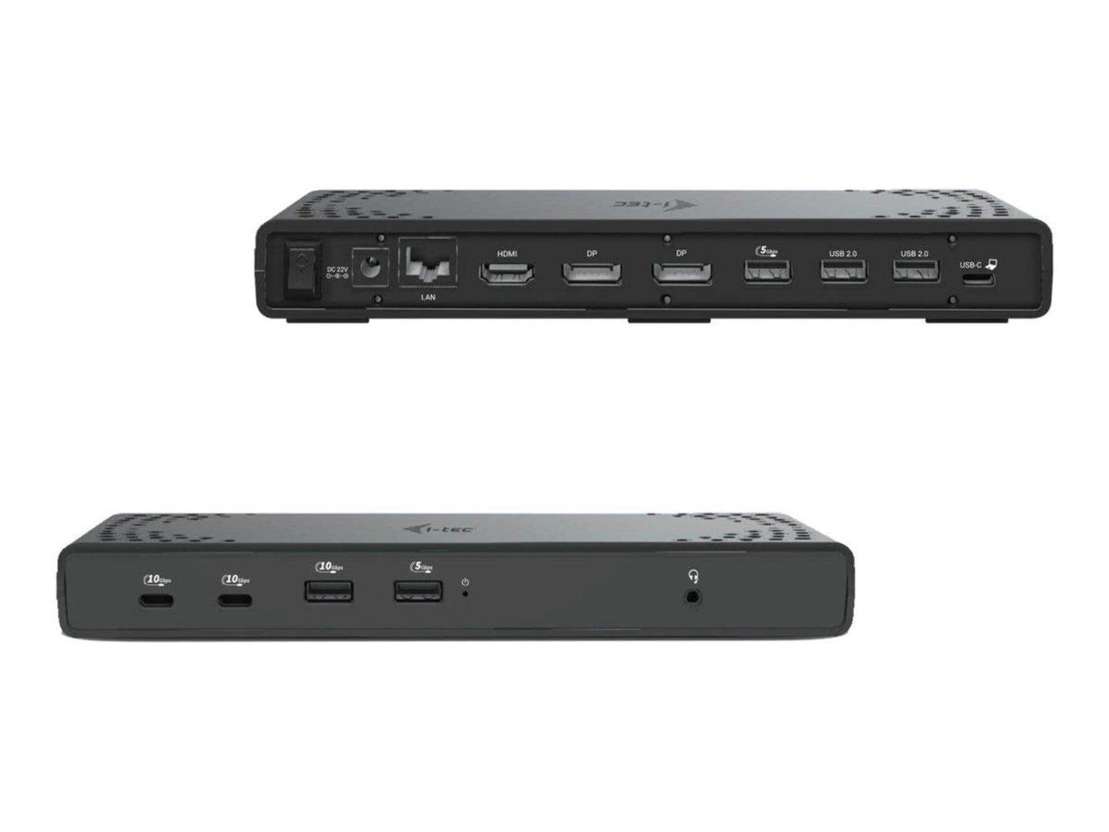 I-Tec Docking Station - USB-C/USB4 - 2-Port DP++ - 100W | Voordelig