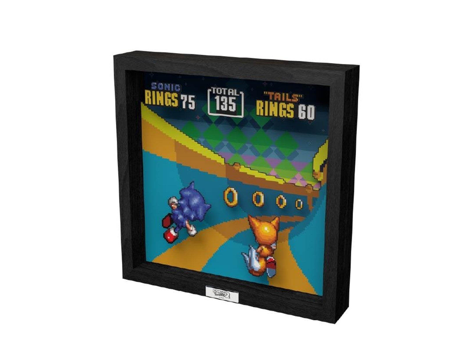 Pixel Frames - Sonic the Hedgehog 2: Special Stage - Afbeelding