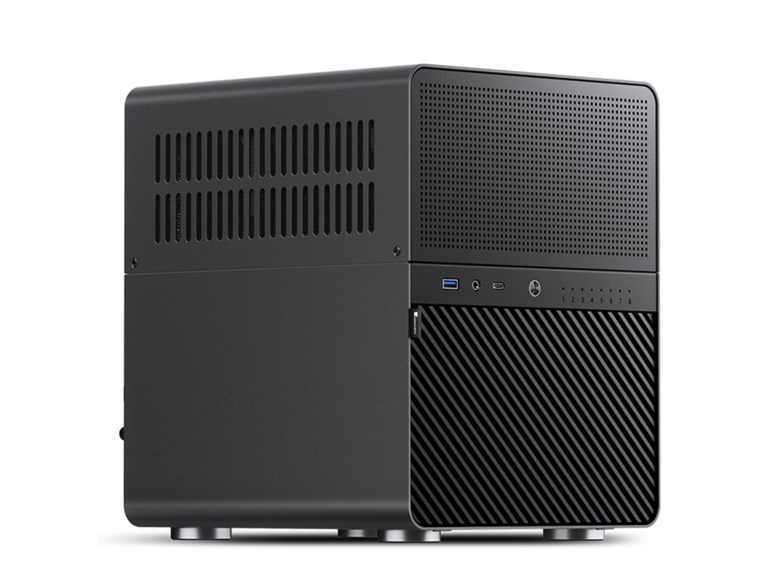 Jonsbo N3 Mini-ITX - Case - NAS tower - Zwart | Op voorraad