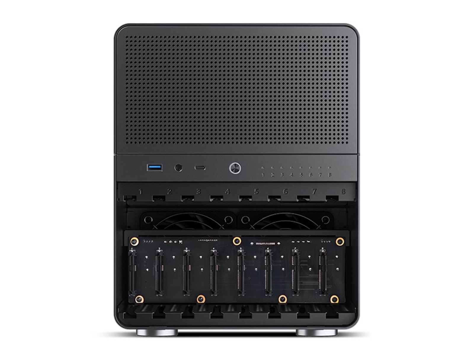 Jonsbo N3 Mini-ITX - Case - NAS tower - Zwart | Op voorraad