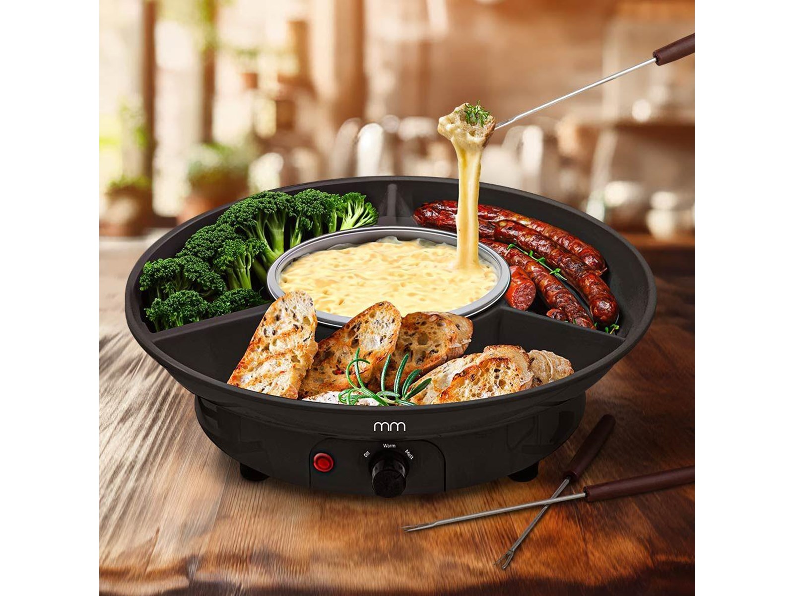 Mikamax Electric Fondue Set | Voordelig
