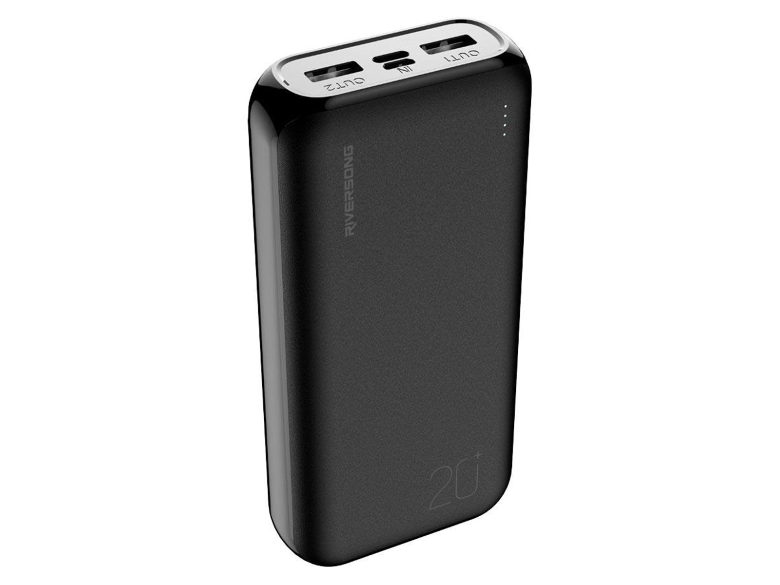 Riversong Vision S20E Pro 20.000 mAh 20W USB-C PD powerbank Black ...