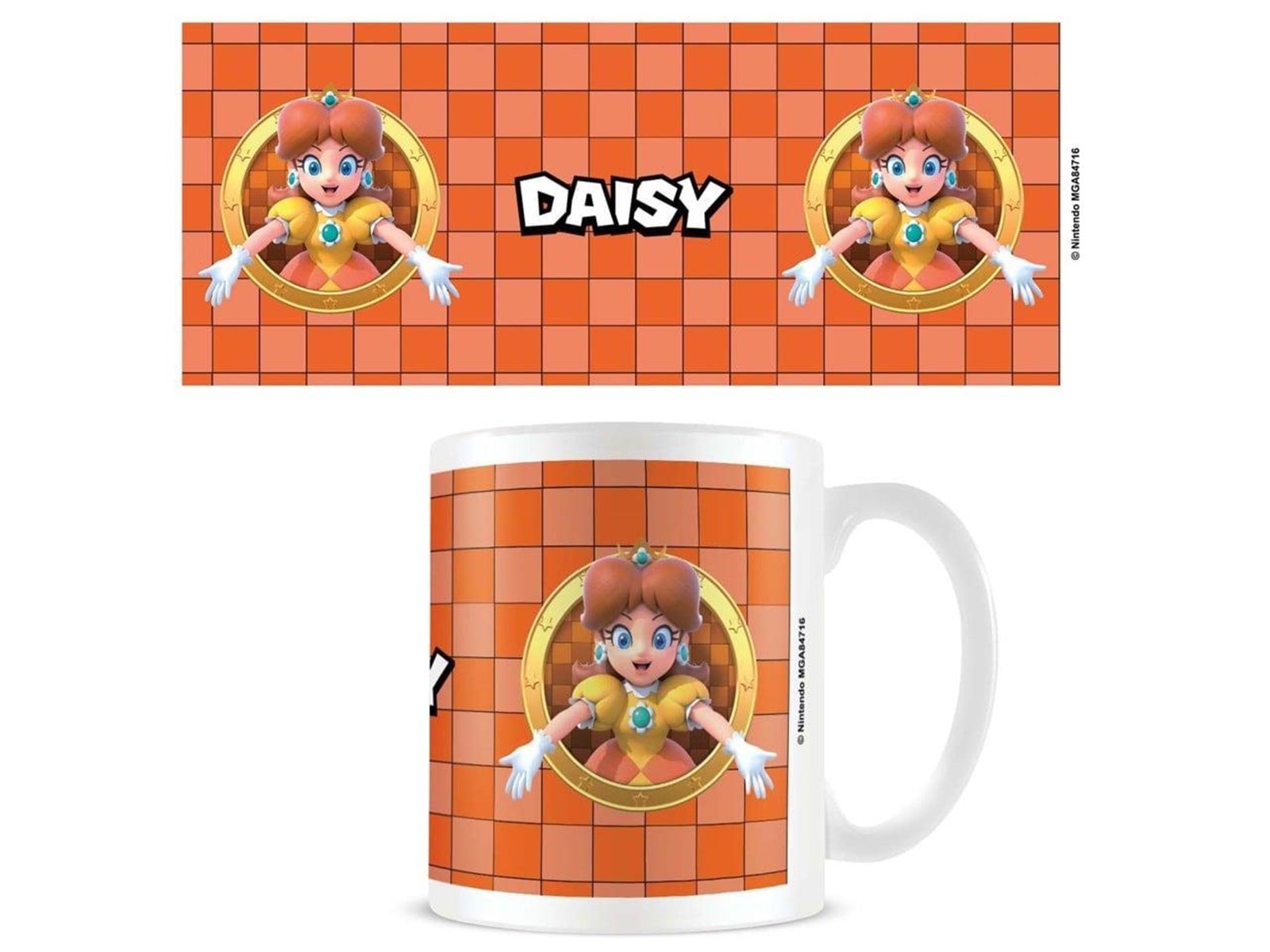 Pyramid - Super Mario Daisy 3D Port - White - Mokken | Voordelig