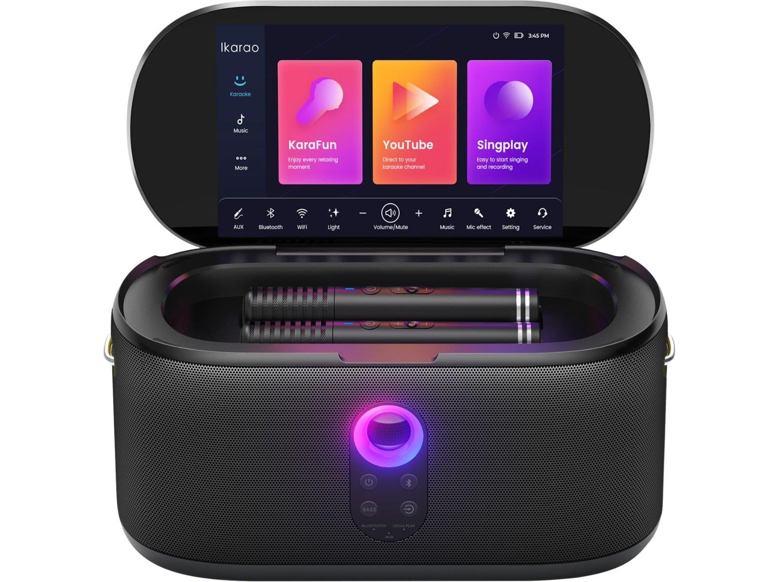 Ikarao SHELL S1 - Portable Karaoke System | Voordelig