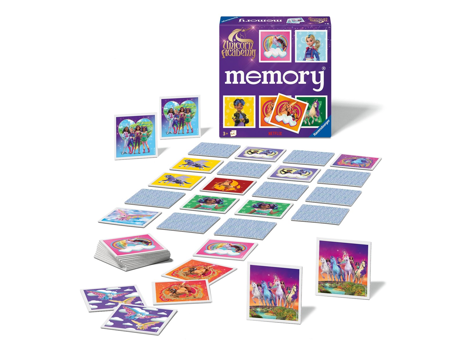 Ravensburger Unicorn Academy memory® - Vendespil | Op voorraad