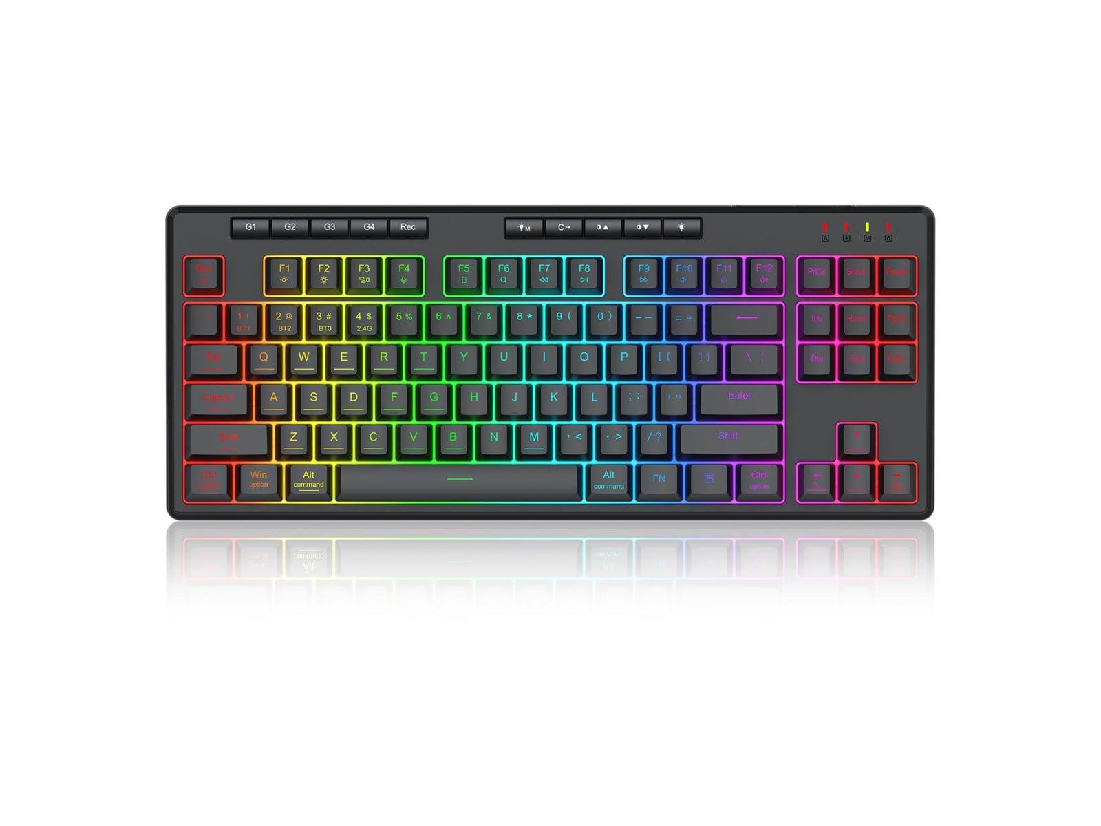 REDRAGON K516RGB-PRO SHIVA PRO 87 keyboard - Gaming toetsenbord ...