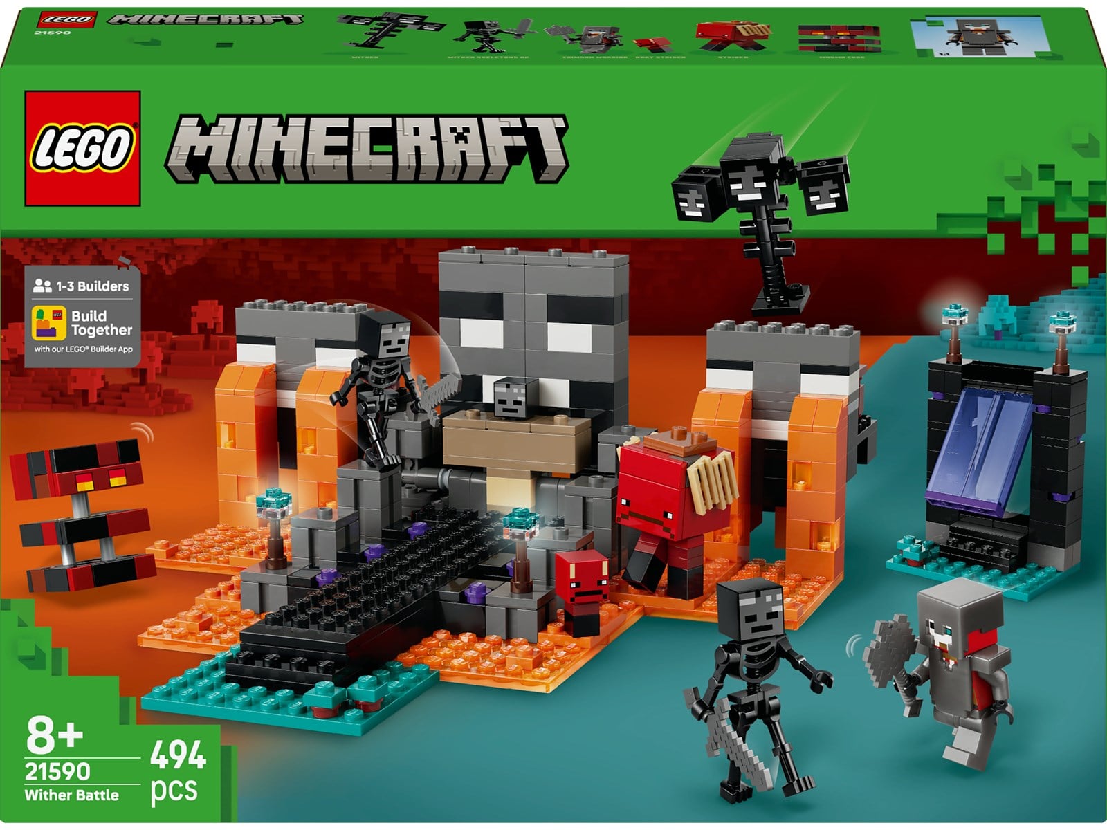 LEGO Minecraft 21590 De Wither-strijd | Op voorraad | Voordelig