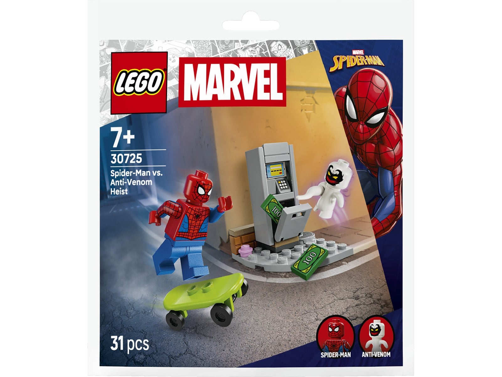 LEGO Super Heroes Marvel 30725 Spider-Man vs. Anti-Venom overval