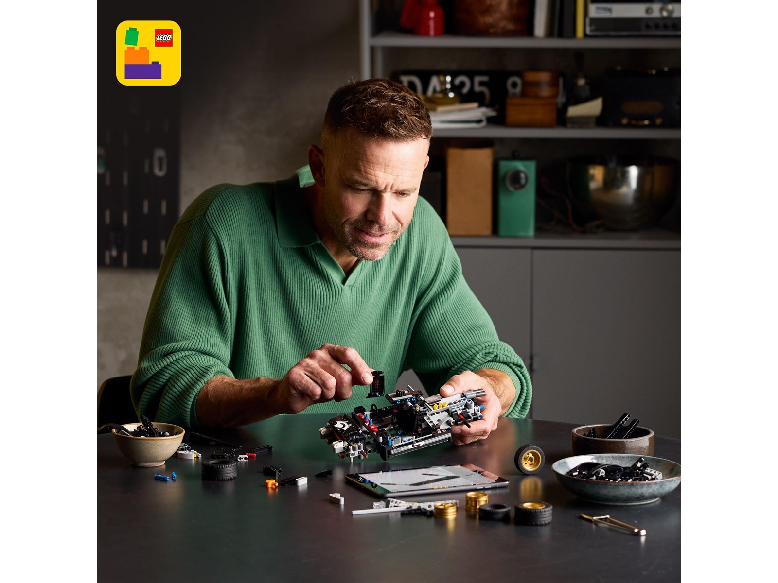 LEGO Technic 42223 1966 Ford GT40 MKII racewagen | Op voorraad