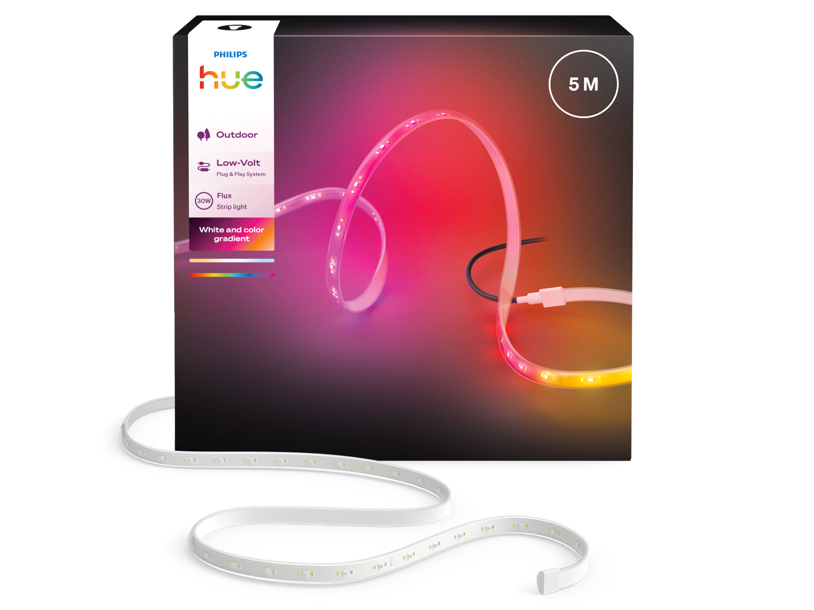 Philips Hue Flux outdoor LED strip 5 m | Op voorraad | Voordelig