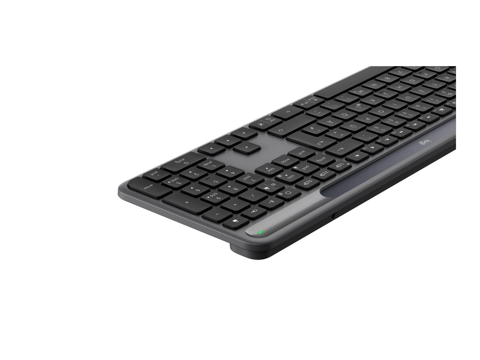 Logitech K980 Signature Slim Solar+ for Business - Toetsenbord - Duits ...