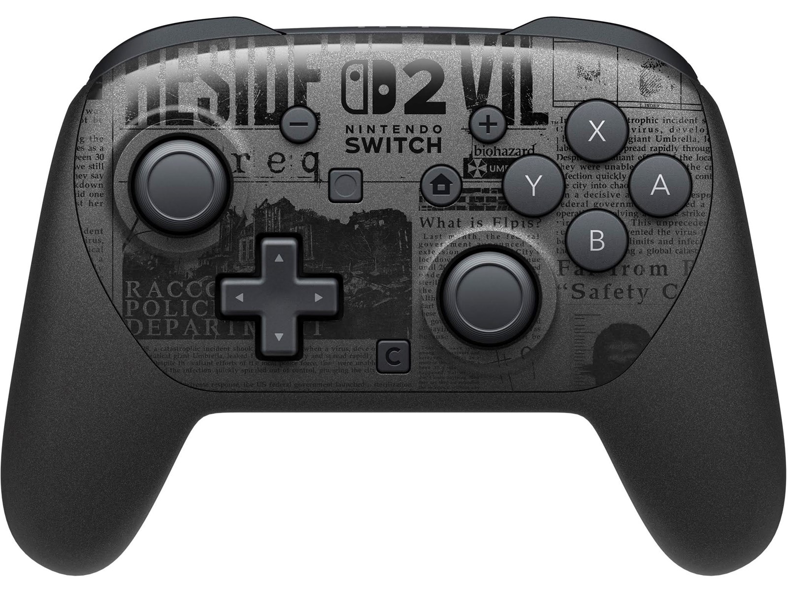 Nintendo Switch 2 Pro - Resident Evil Requiem - Wireless Controller ...