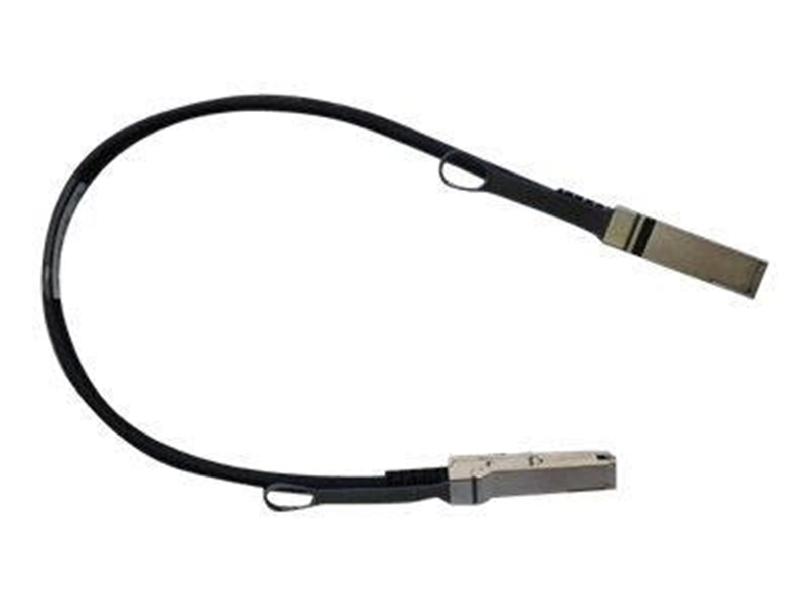 Mellanox NVIDIA LinkX 200GBase direct attach cable - 1.5 m - black ...