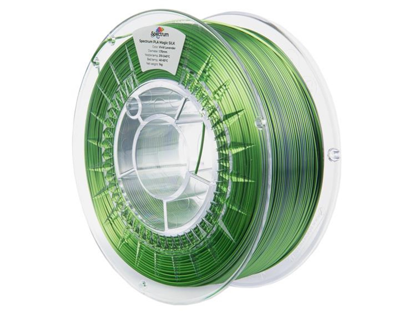 Spectrum 3D Filament / PLA Magic SILK / Vivid Lavender / ⌀ 1.75 mm / 1 kg