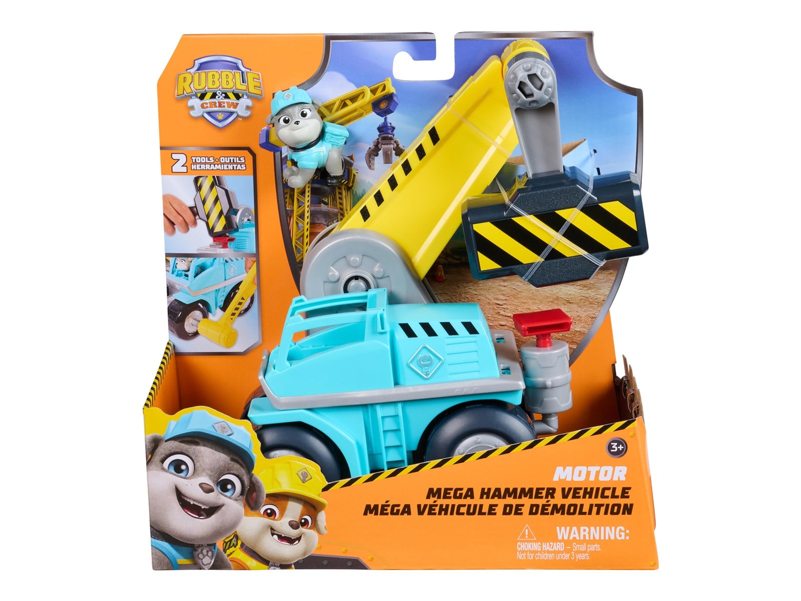 Paw Patrol Rubble & Crew Big Build Tool Vehicle - Motor | Voordelig