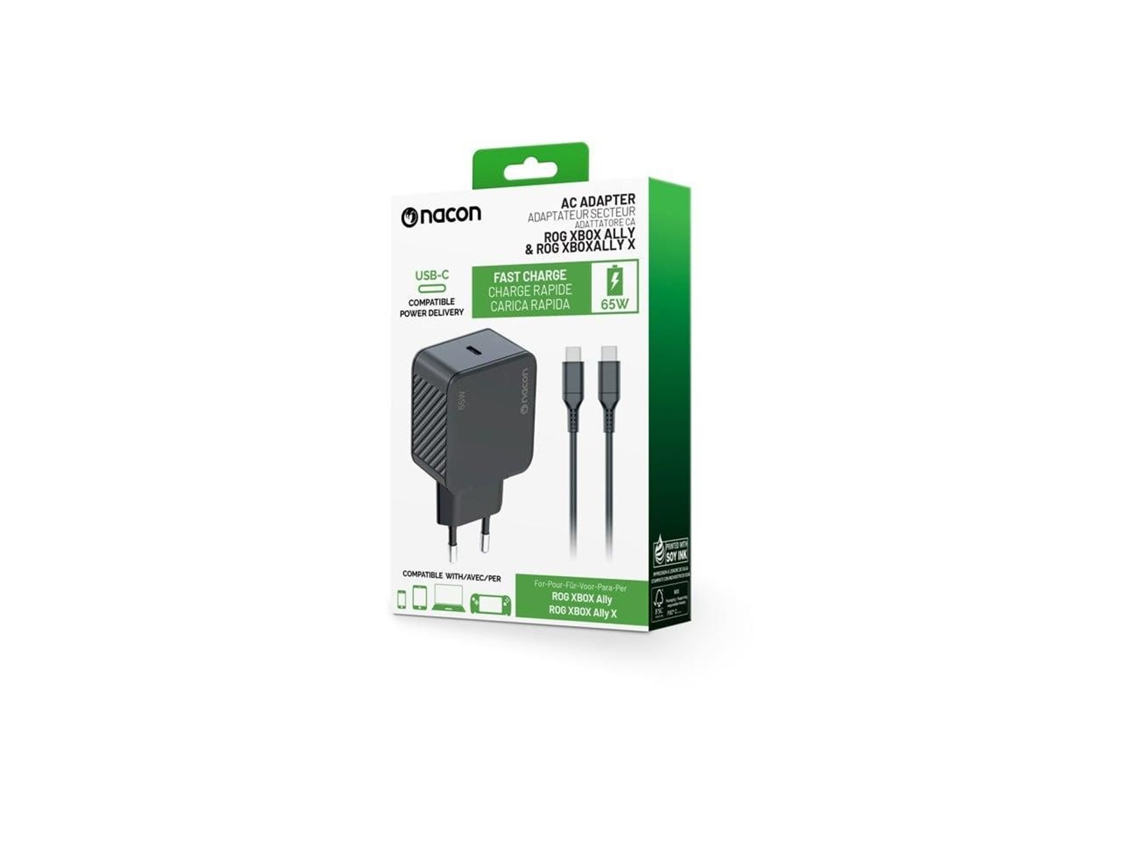 NACON Power supply adapter - Rog Xbox Ally X | Voordelig