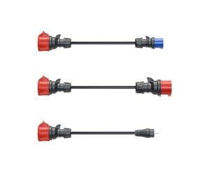 go-e Gemini flex 11 kW Set (16 A domestic blue red) | Voordelig