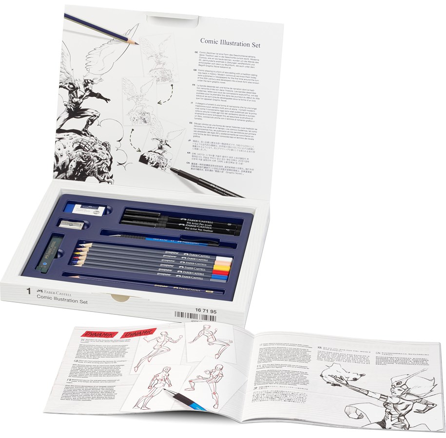Faber-Castell Comic Illustration Set | Voordelig