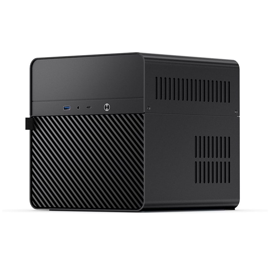 Jonsbo N2 Mini-ITX Case - Black - Case - NAS tower - Zwart | Voordelig