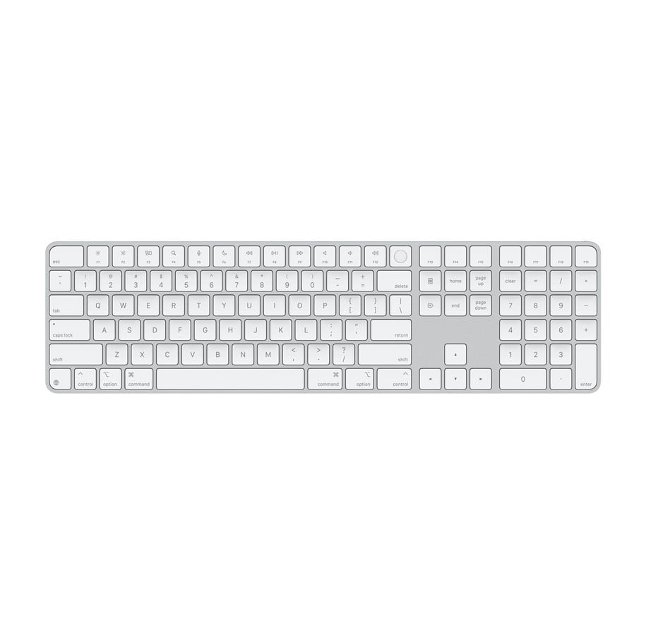Apple Magic Keyboard with Touch ID and Numeric Keypad - Toetsenbord ...