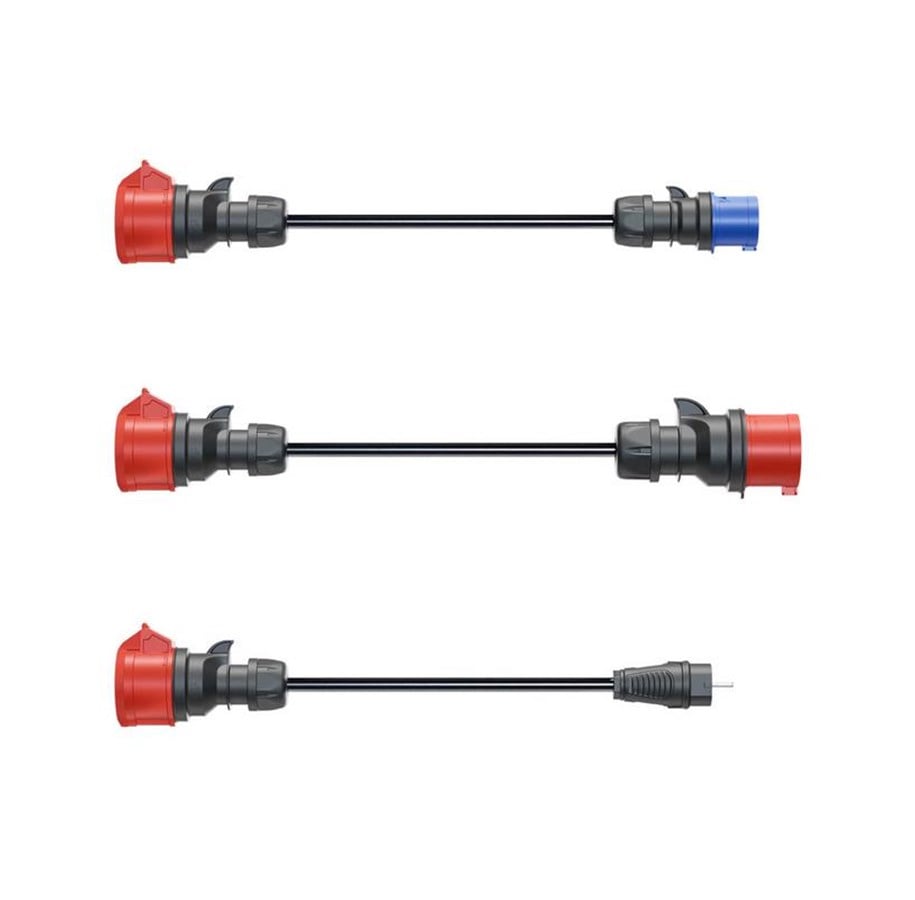 go-e Gemini flex 11 kW Set (16 A domestic blue red) | Voordelig