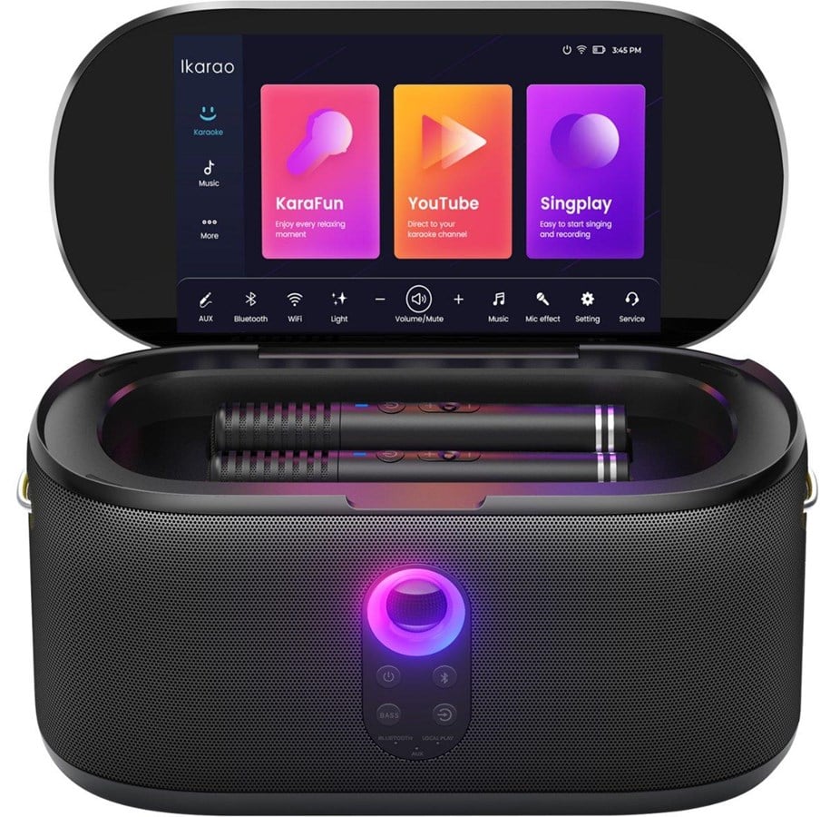 Ikarao SHELL S1 - Portable Karaoke System | Voordelig