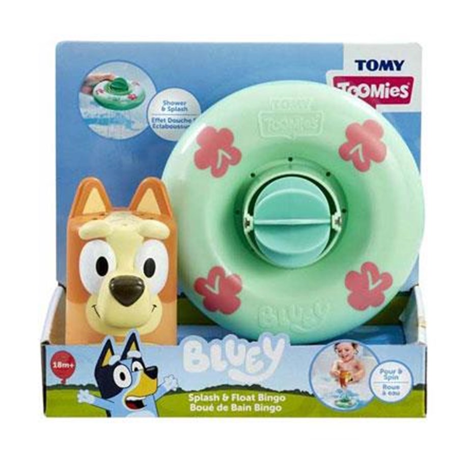 Bluey Splash and Float Bingo Play Figure Bath Toy | Voordelig