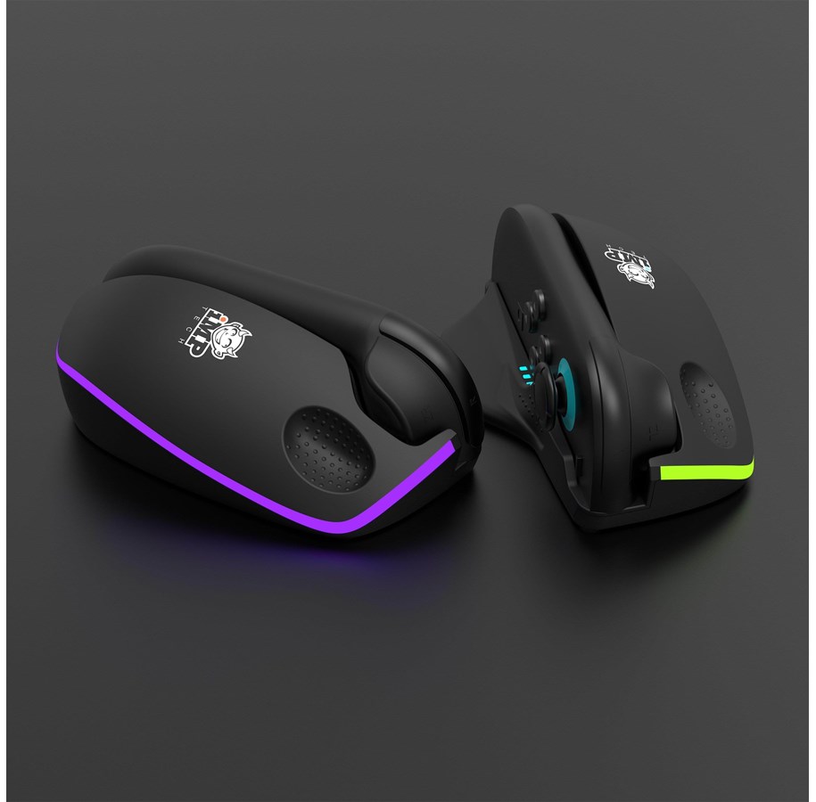 iMP TECH LED Mouse Adaptor Duo Pack - Black - Nintendo Switch 2