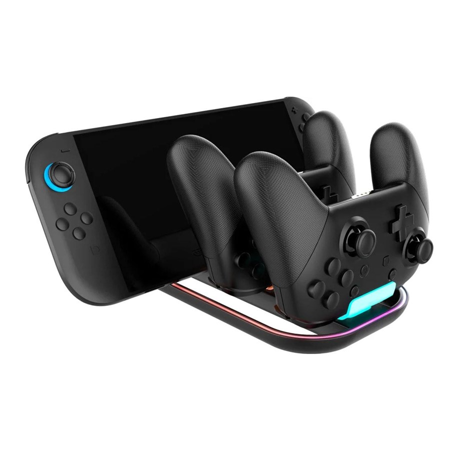 NACON Tridock RGB - Wired Oplader - Nintendo Switch 2 *DEMO*