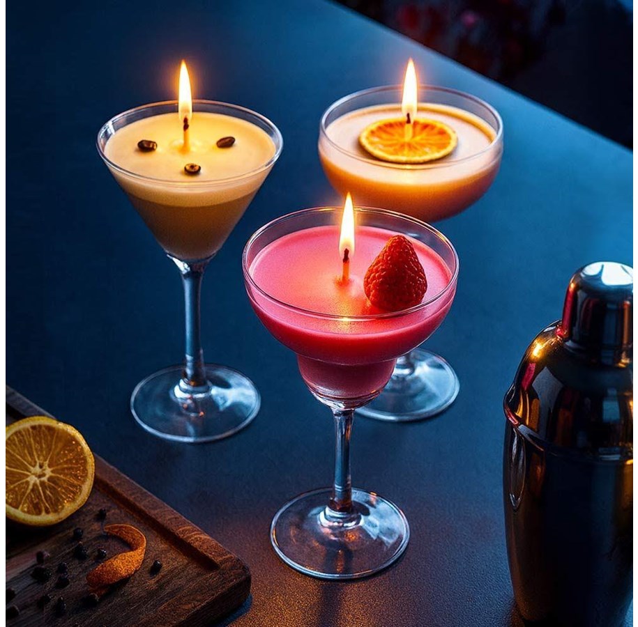 Mikamax Cocktail kaarsenset | Op voorraad | Voordelig