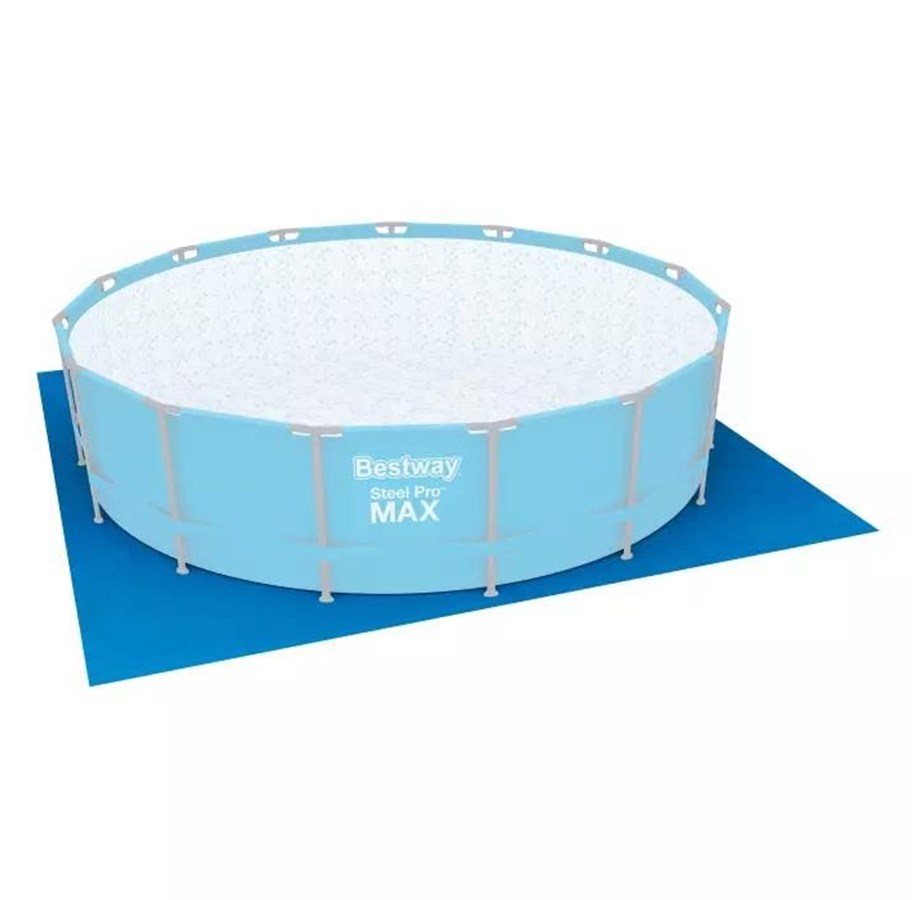 Bestway PE groundsheet 488 x 488 cm blue square | Op voorraad