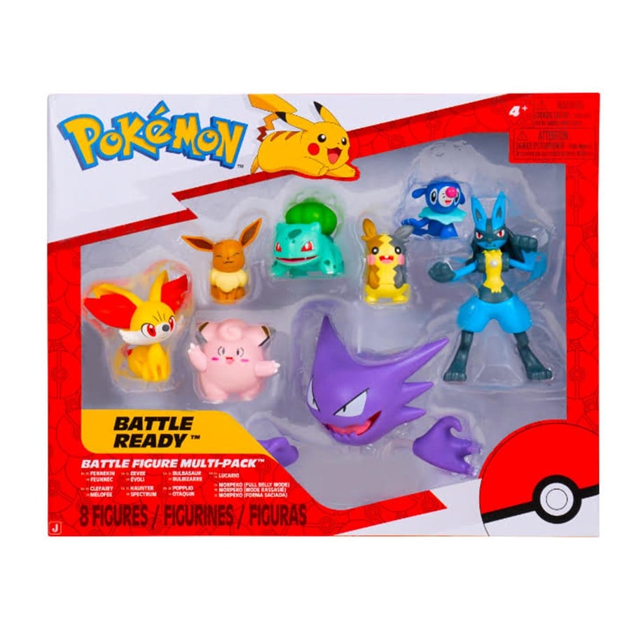 Pokemon Battle Figure Multi-pack (8 Figures) | Op voorraad | Voordelig