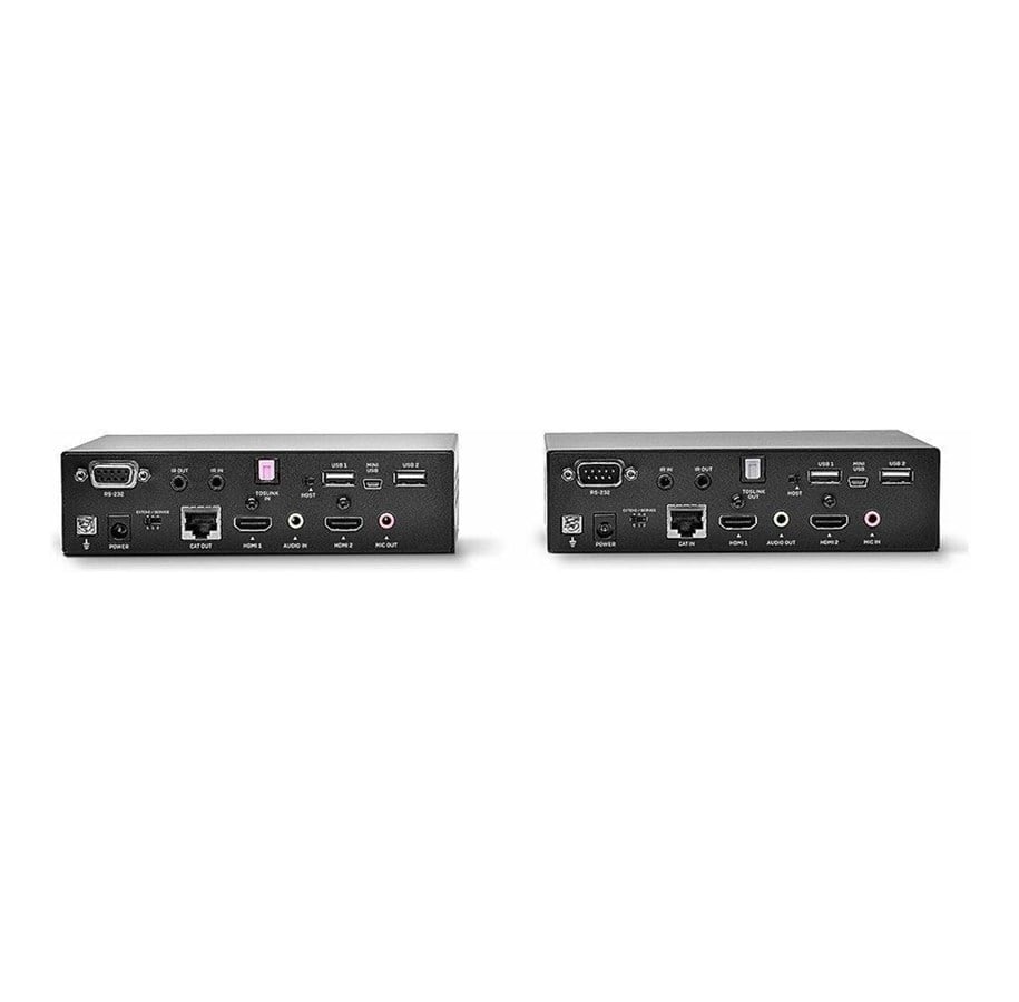 Lindy - transmitter and receiver - video/audio/infrared/serial extender ...